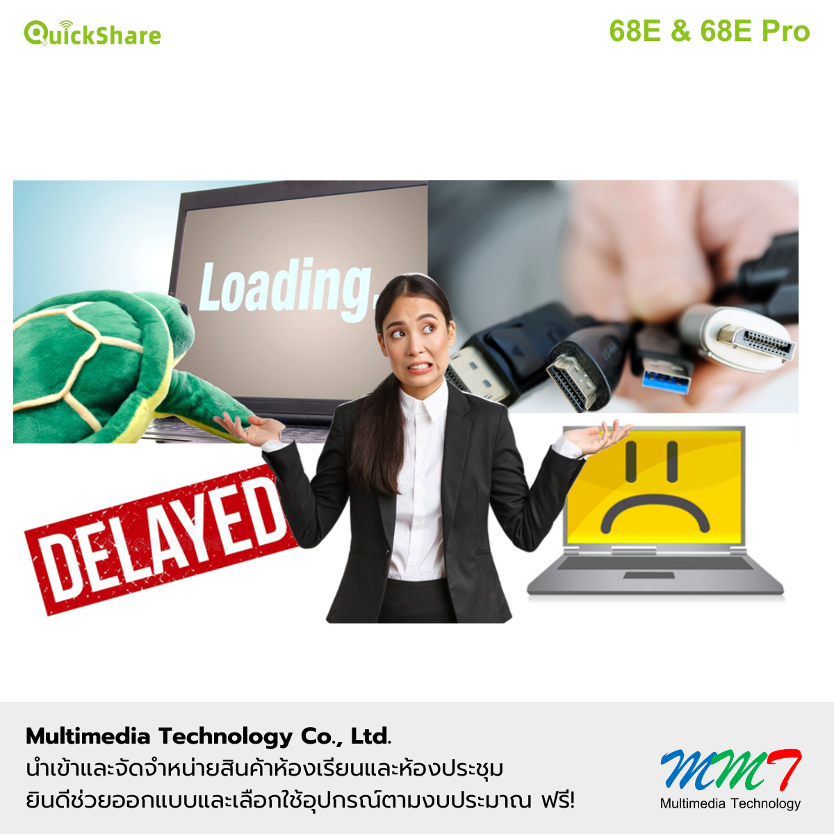 Quickshare 68E & 68E Pro – Multimedia