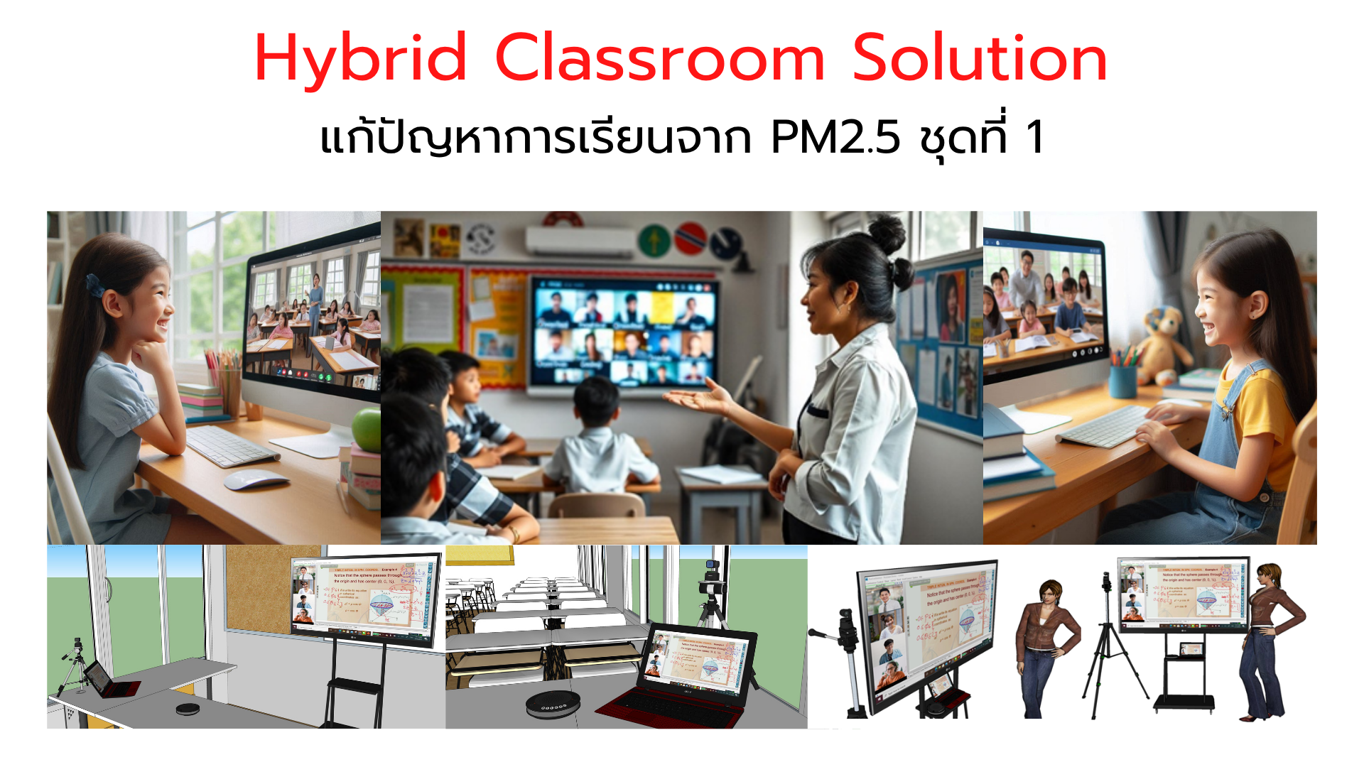 Hybrid Classroom ทางออกของการเรียนรู้ยุคใหม่ - Multimedia